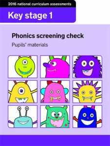2016 KS1 Phonics Screening Check Materials | Year 1 SATs